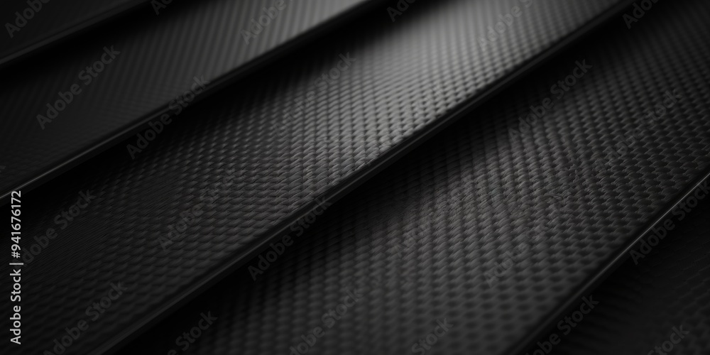 Simple and minimalist carbon fiber background soft edges and blurred ...