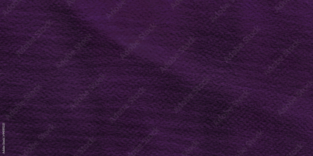 Purple crumpled paper texture in low light background. Silk cloth ...