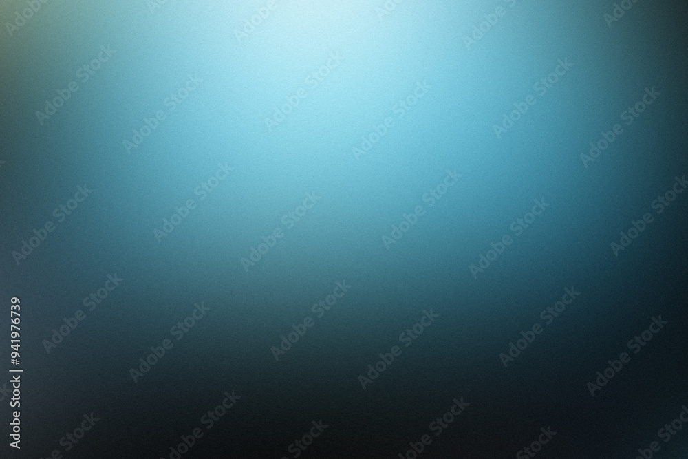 Abstract Blue Gradient Background With a Dusty Noise Grain Texture ...