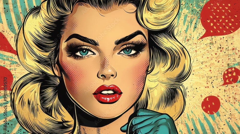 Dynamic Retro Comic Book Effect Actions for Photoshop Editing Stock ...