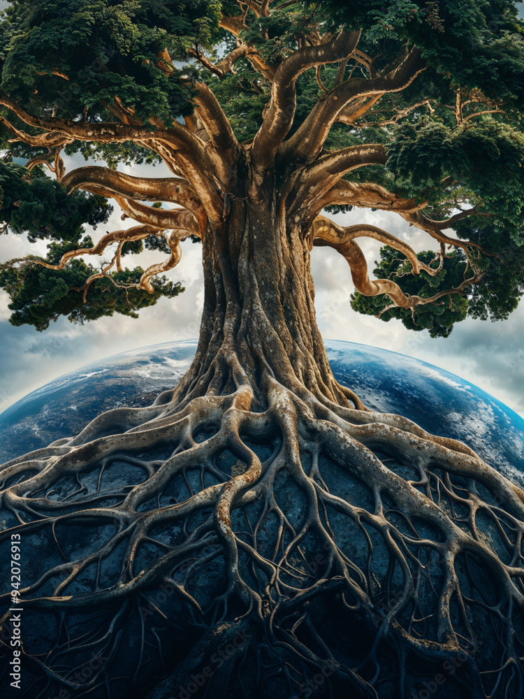 Yggdrasil: The Cosmic Tree of Life, Connecting Nine Realms in Norse ...