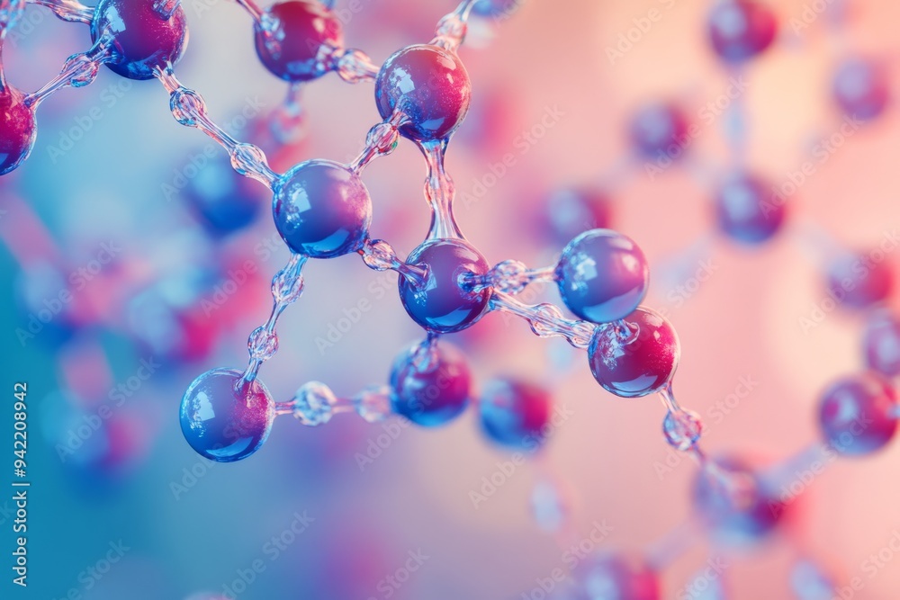 This is a visually captivating and detailed representation of an amino ...