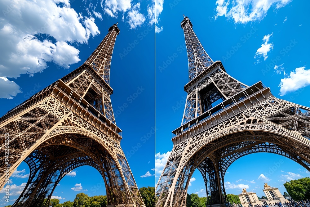 Landmark monuments across different eras captured in a photo that ...