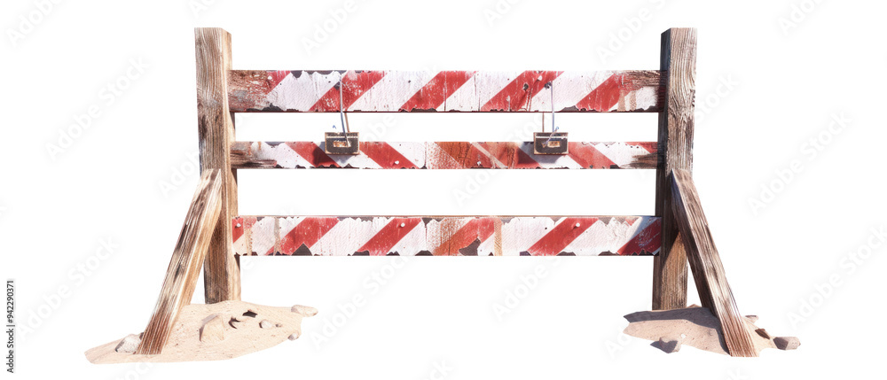 Isolated Barricades on transparent background, distinct and clear ...