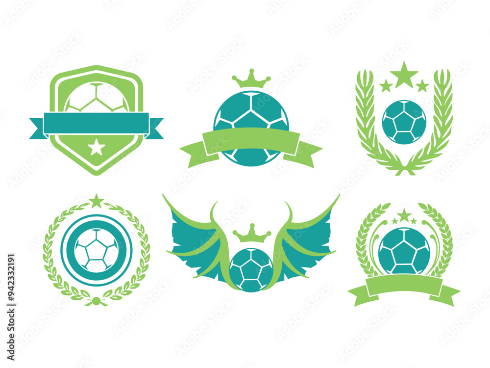 Soccer football logotypes team identity branding logo badges sign ...