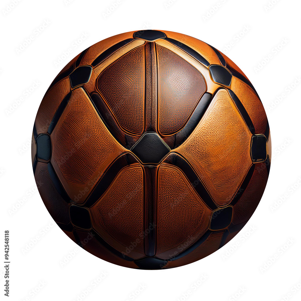 Vintage Argentinian Leather Football PNG Series: Weathered and Timeless ...