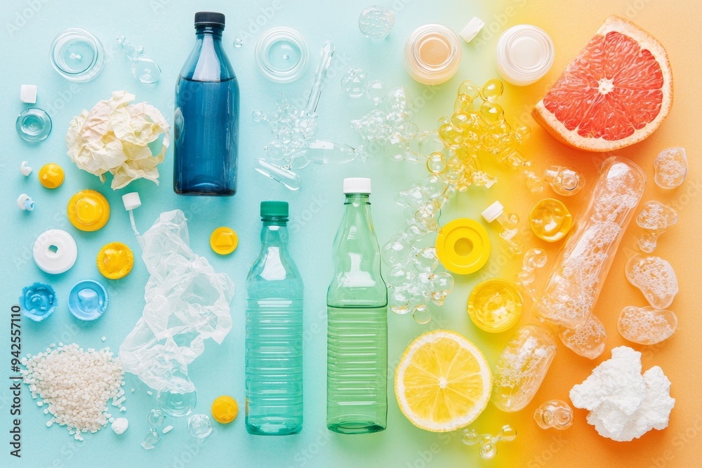 Chemistry of Processed Foods - Collage of Food Packaging and Chemical ...