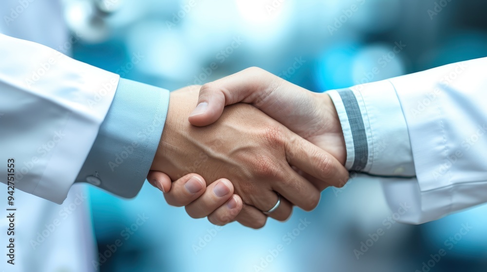 Medical Collaboration in Action: Two doctors solidify their partnership ...