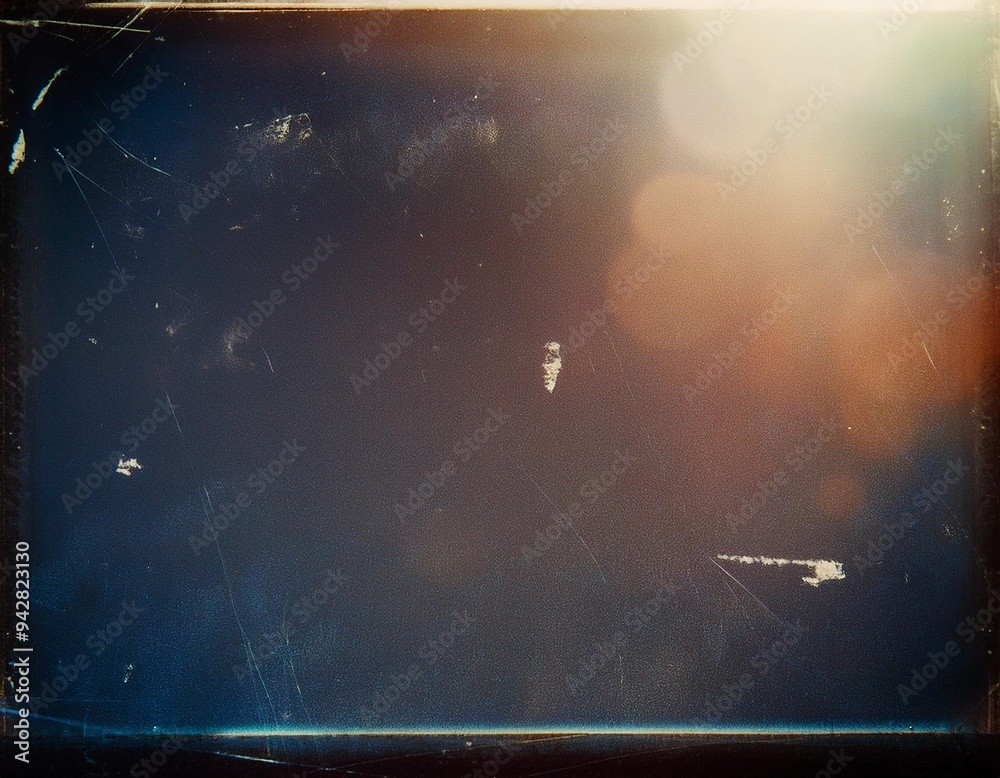 Analog Nostalgia: Grunge Film Grain Texture with Vignette and Light ...