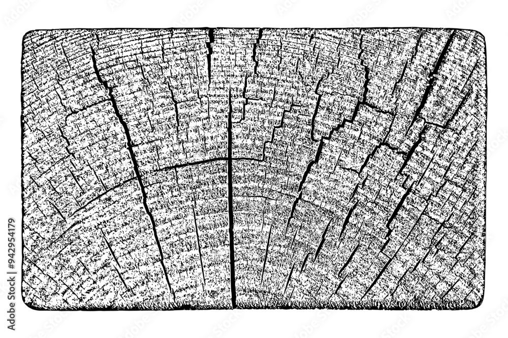 Tree texture on white background. Distressed wood overlay textured. Old ...