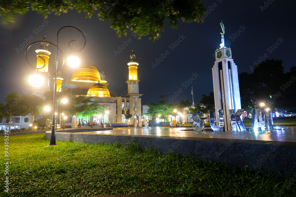 Sukabumi, West Java, Indonesia - April 29, 2024: A majestic view of the ...