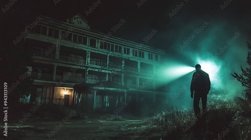 Ghost Hunters Investigating Haunted Hotel on National Ghost Hunting Day ...