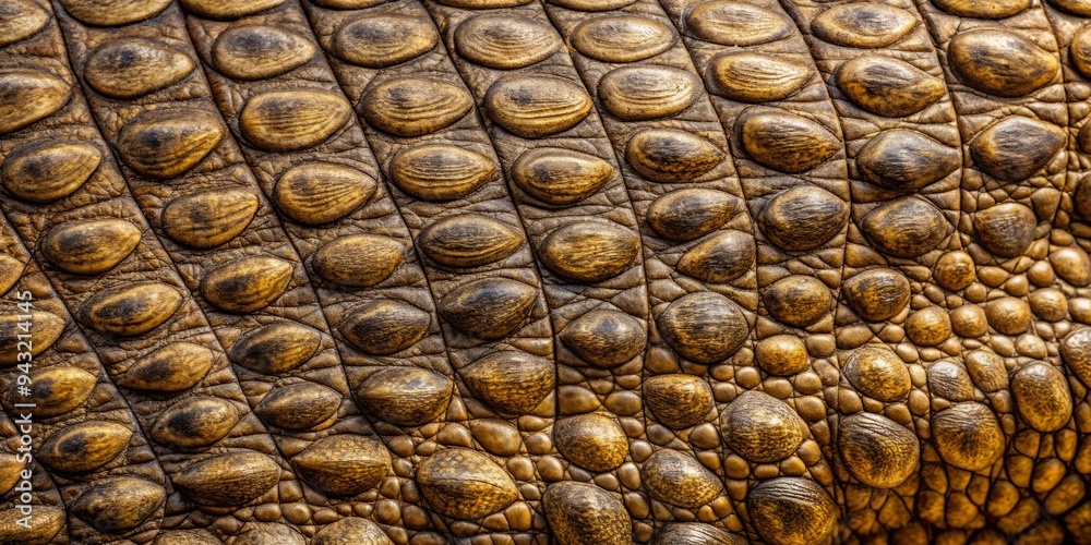 Rough, scaly texture of alligator skin pattern, featuring intricate ...