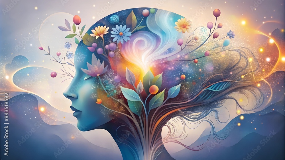 emotionally resonant and symbolic illustration that captures the ...