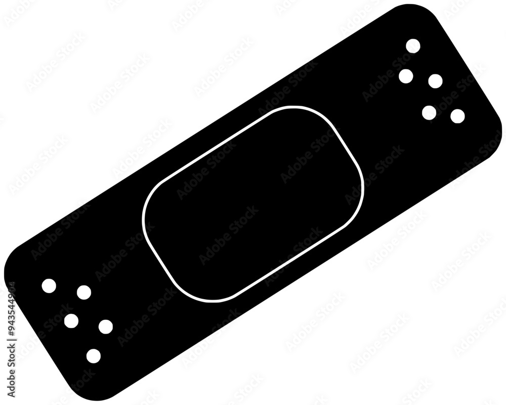 plaster illustration bandage silhouette care logo medical icon medicine ...