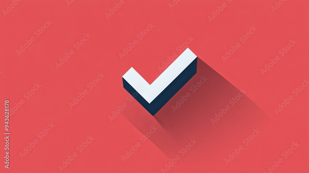 The check mark icon, a universally recognized symbol of approval ...