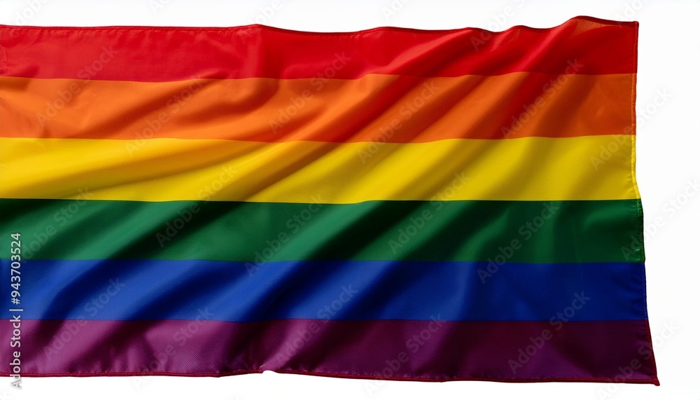 pride month lgbtq pride parades vibrant rainbow pride flag on ...
