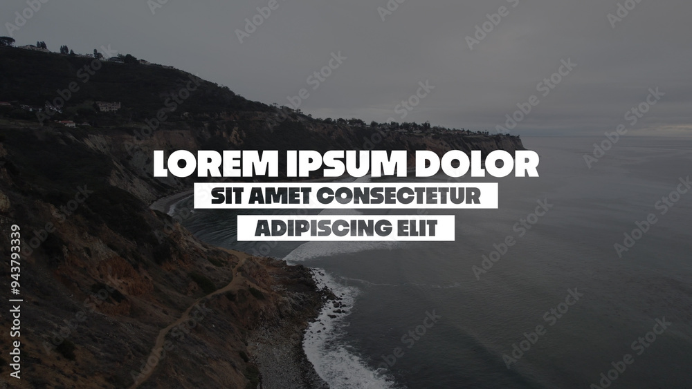 Title Animations with Modern and Stylish Design Stock Template | Adobe ...