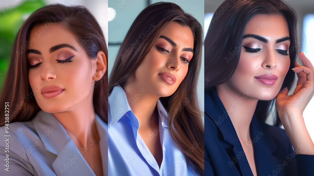 Professional Portfolio of an Indian Fashion Model in Business Suit on ...