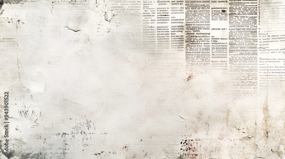 un fondo con textura de periodico viejo y estilo vintage letras y texto ...