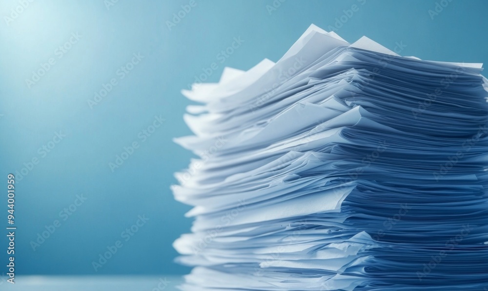 Overwhelming Business Pressure: Abstract Depiction of Workplace Stress ...