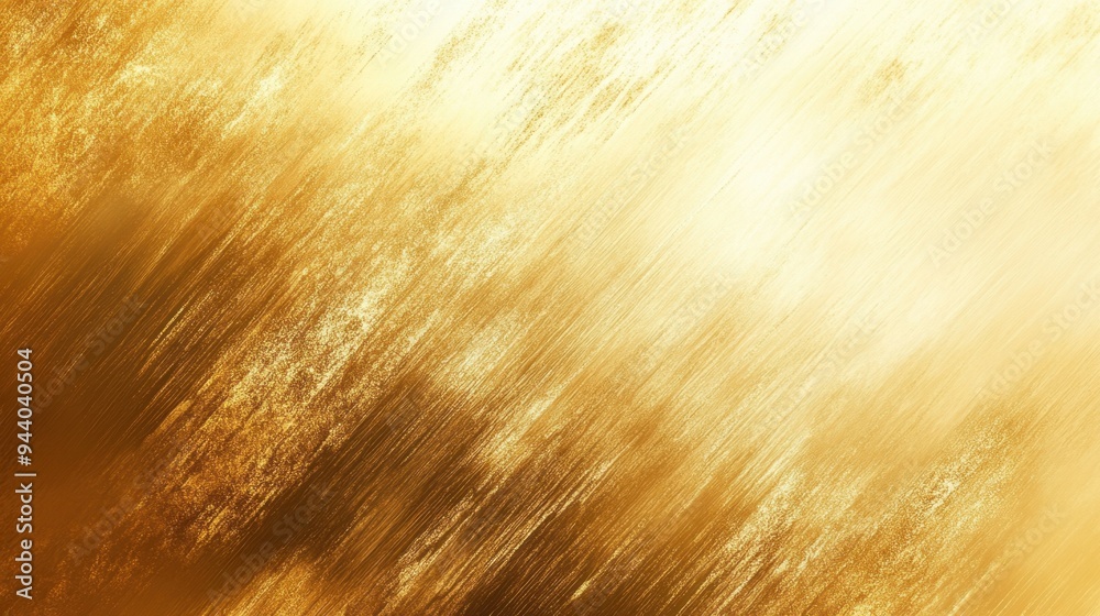 Illustration of a clean gold texture background with a soft metallic ...