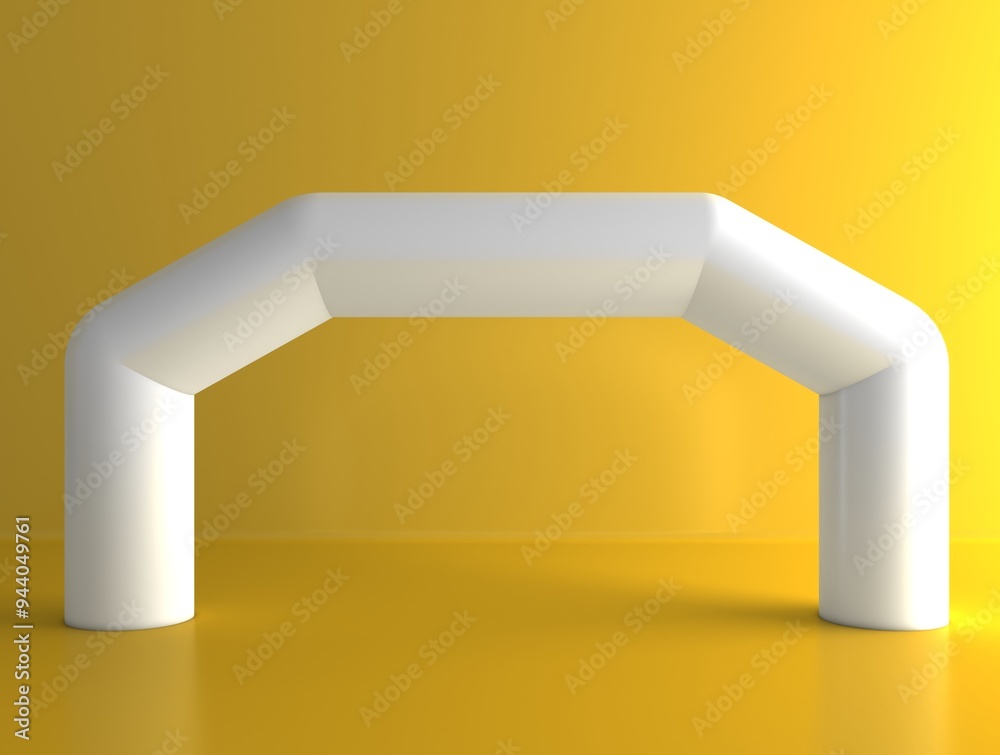 Inflatable arch. Advertising arch template. Suitable for events, races ...