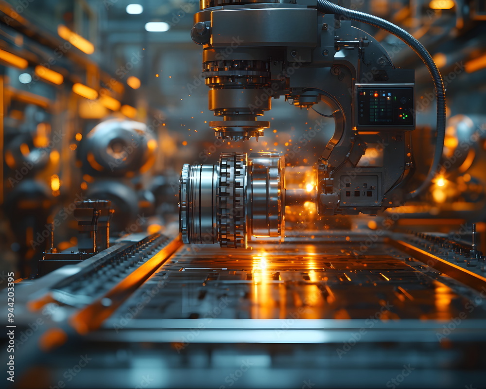 CNC lathe (Computer Numerical Control) is an automatic machine that ...