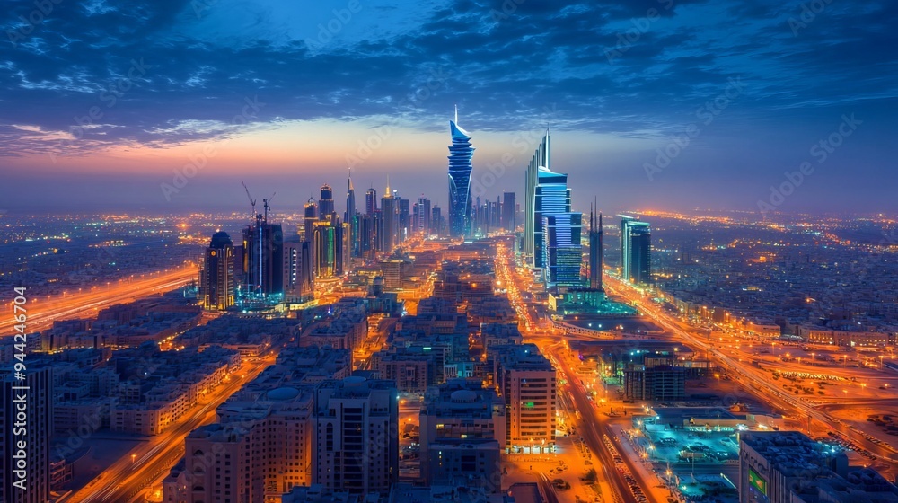 Riyadh, Saudi Arabia's capital, boasts a captivating skyline ...
