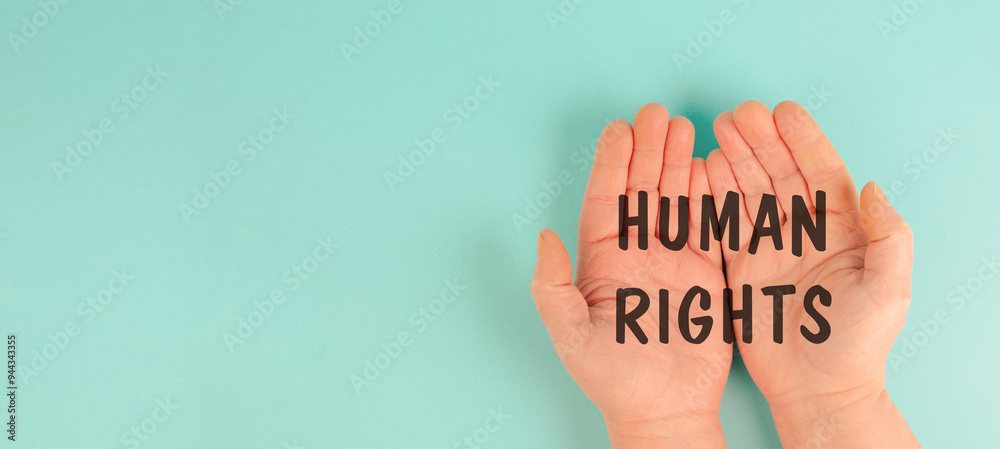 Human rights, equality, diversity, justice and hope concept, respect ...