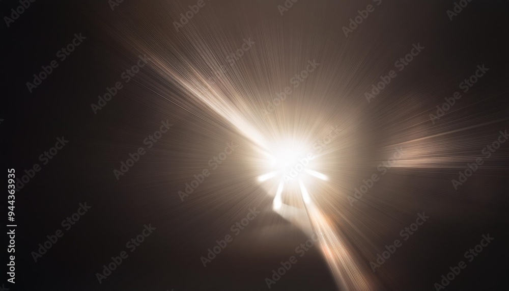 digital rays of hope a soft ray of light with a subtle volumetric ...