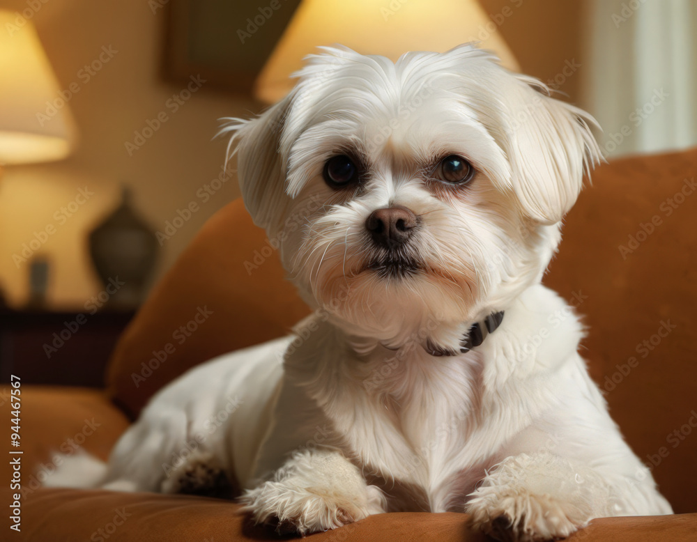 The Maltese is a small, white toy dog breed originating from the ...