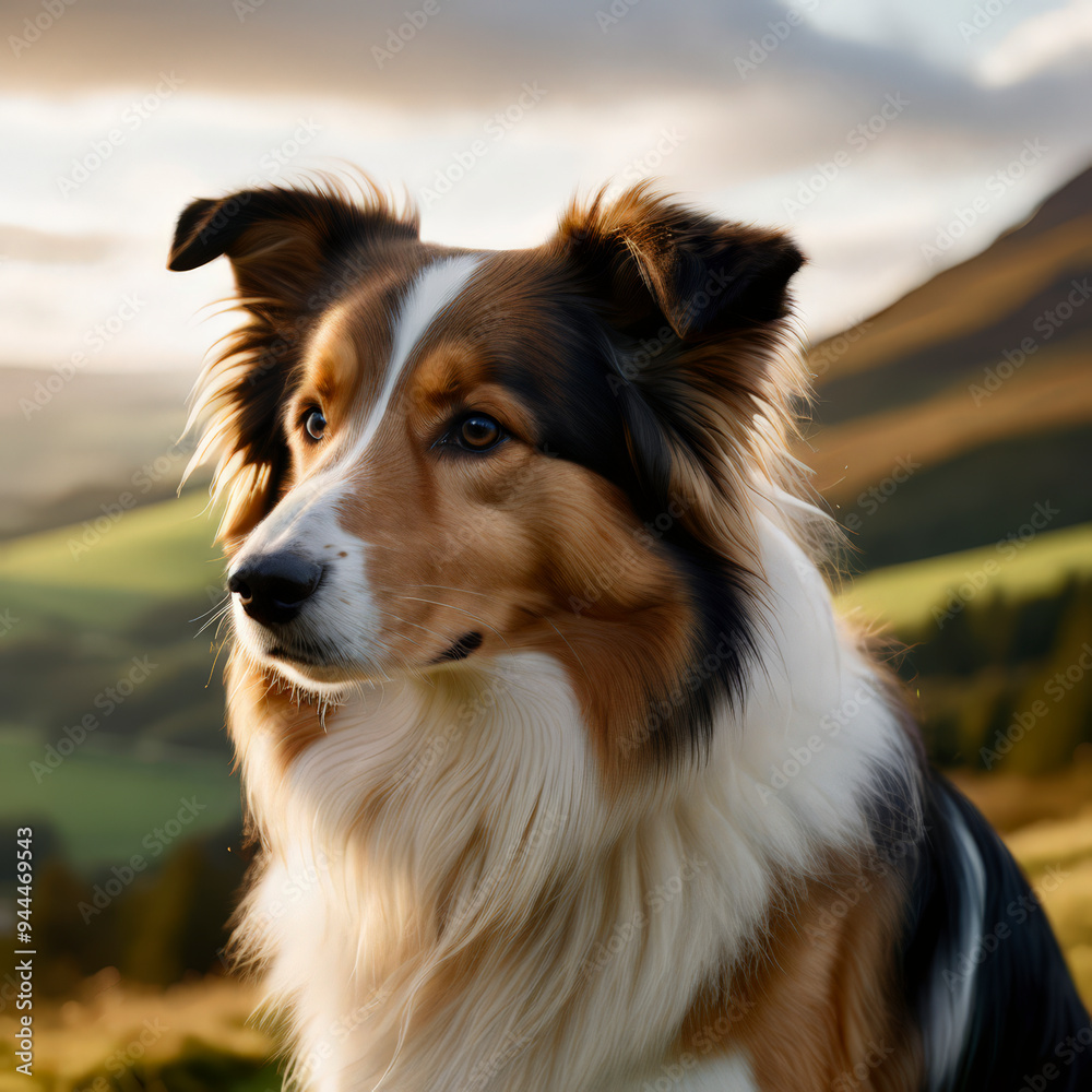 The Highland Collie is a relatively new breed of working sheepdog that ...