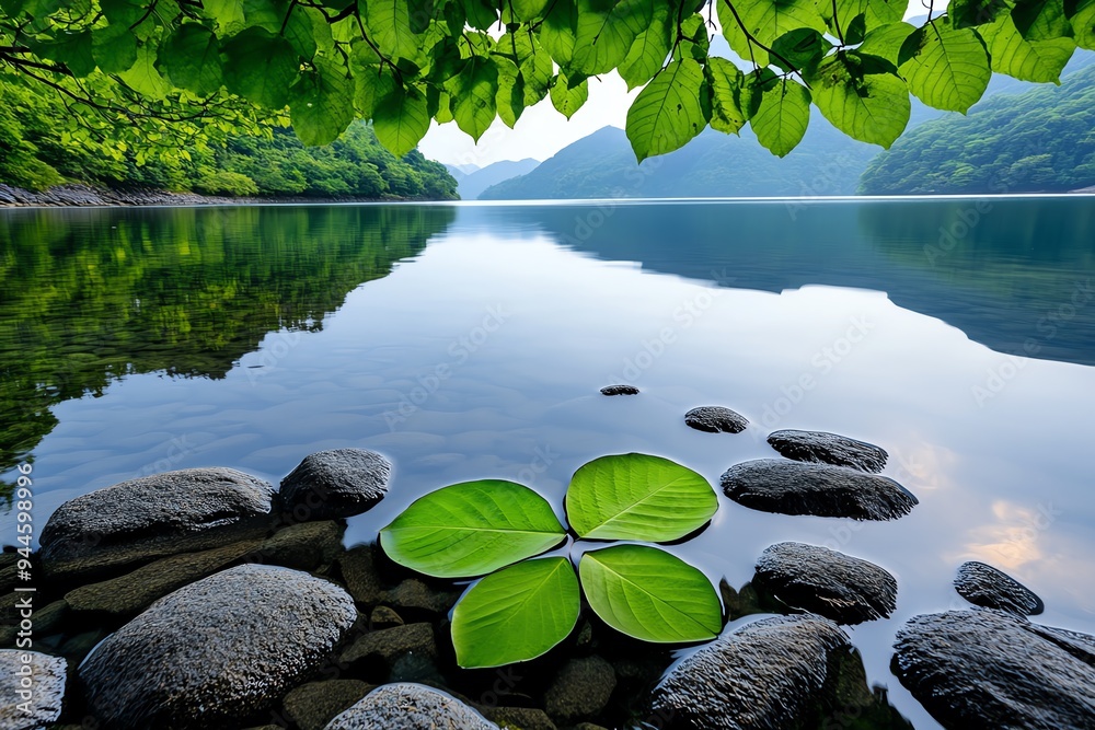 Peaceful reflections in quiet spaces captured in a photo that ...