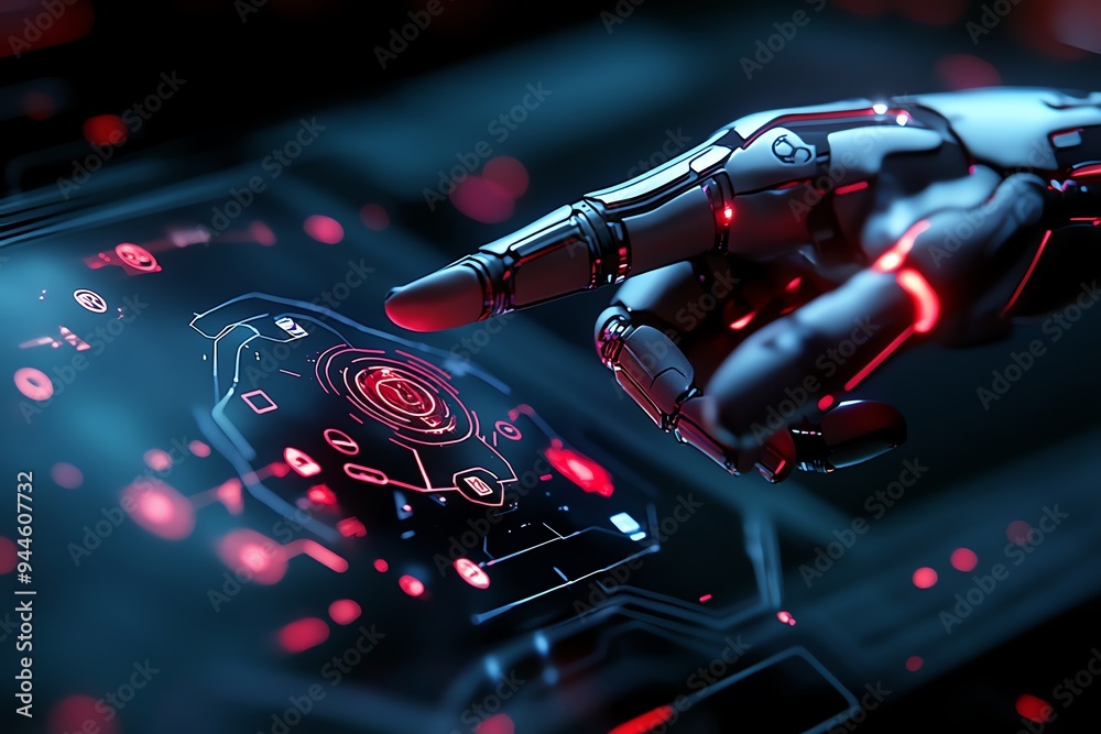 Sign languages and AI translation tools, depicted in a futuristic ... Sign languages and AI translation tools, depicted in a futuristic ...