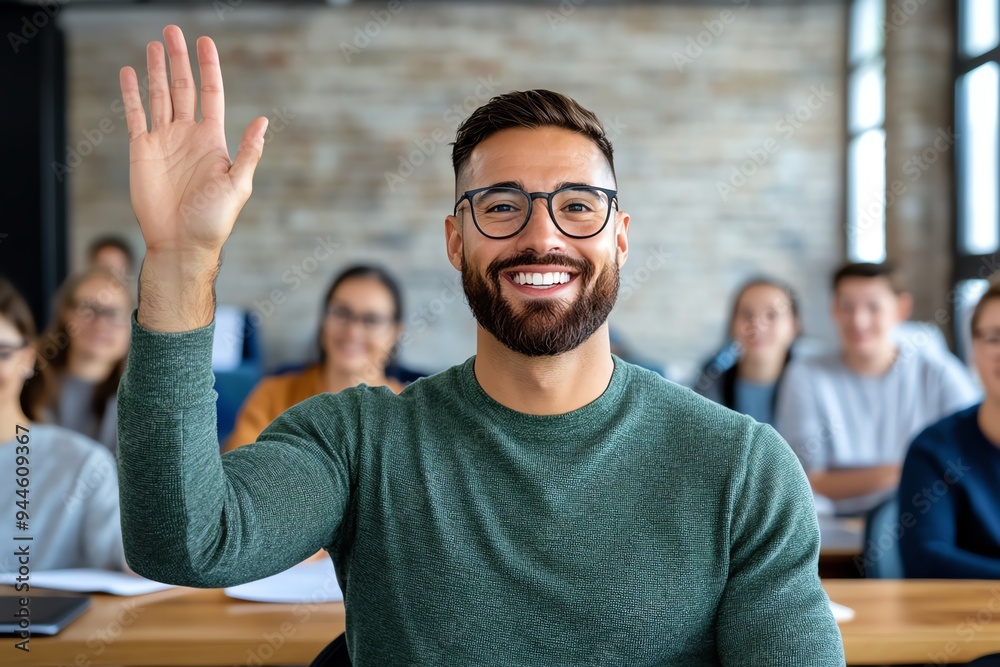 Sign languages and their impact on personal growth, captured in a photo ...