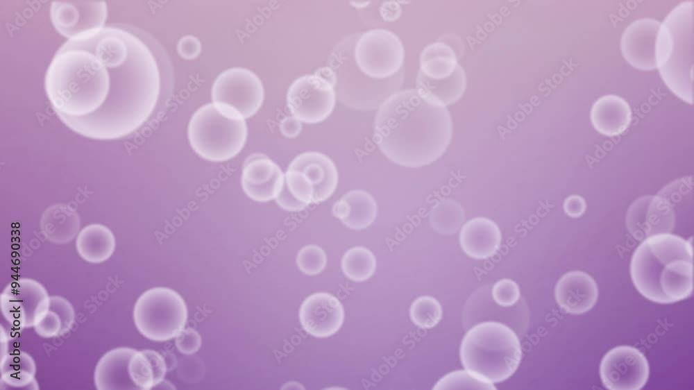 Abstract purple gradient background with soft bubble bokeh effect. Good ...