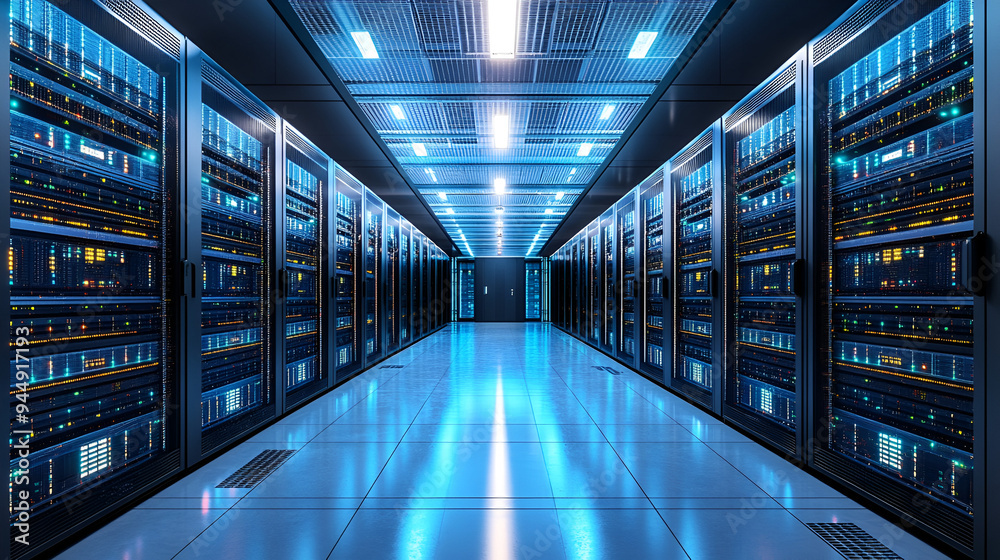 Data center and network devices in high performance operation ...