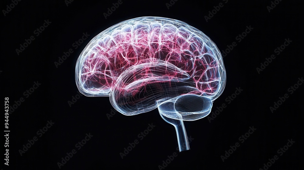 Virtual model of brain hemorrhage impact on motor functions, detailed ...