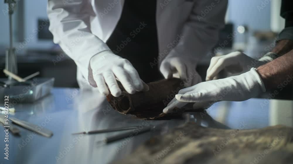 Scientists examine and discover cultural heritage of extinct human ...