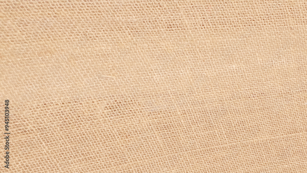 Closeup brown sack texture background. Close-up on raw, natural jute ...