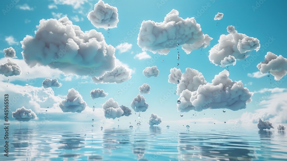 Describe the role of clouds in the water cycle. How do clouds ...