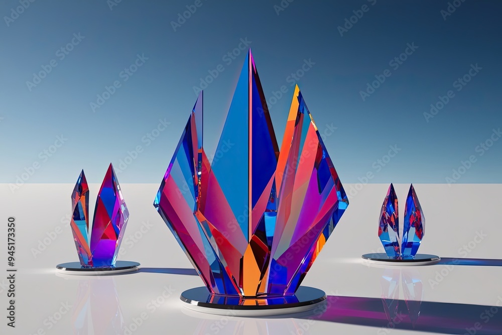 Interactive 3D Rendering of Prismatic Shapes and Refraction Crystal ...