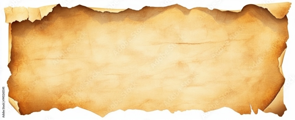 This brown texture background combines old vintage crumpled brown paper ...