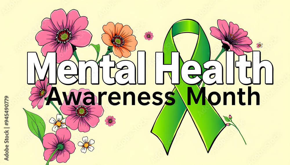 Mental Health Awareness Month. Raising awareness of mental health ...