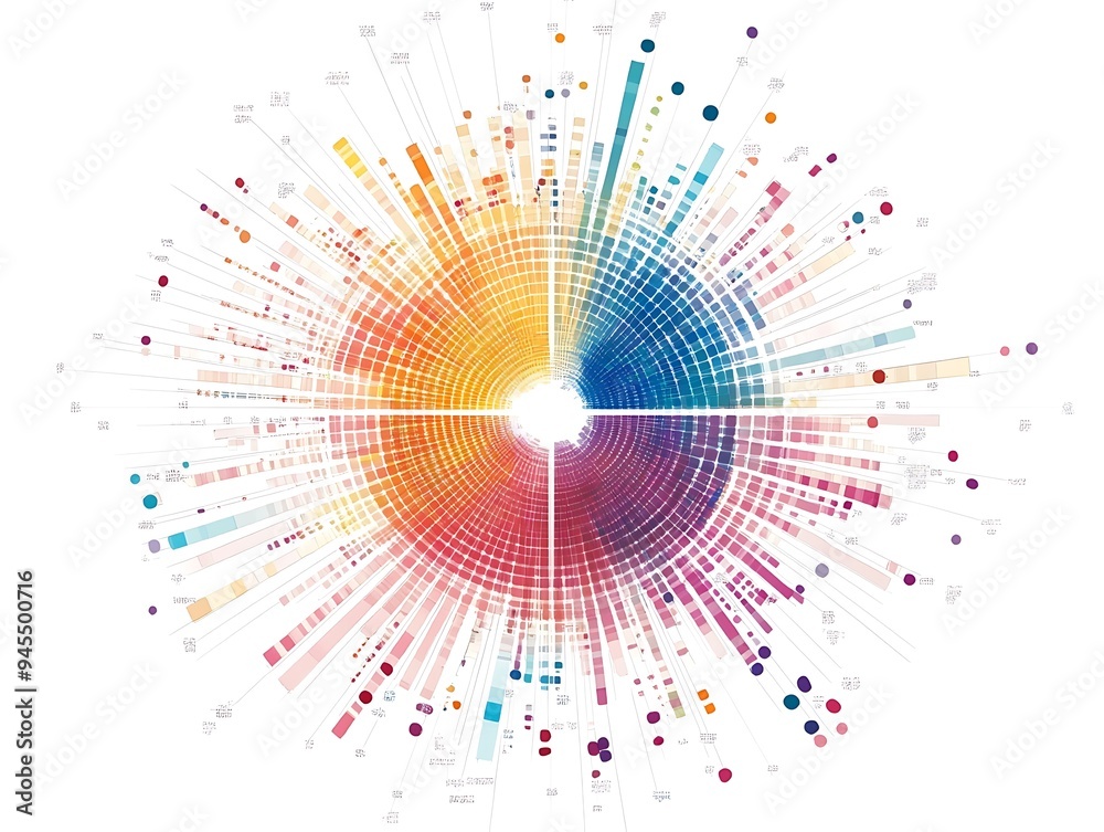 true precision step graduated color wheel for art theory ilustración de ...