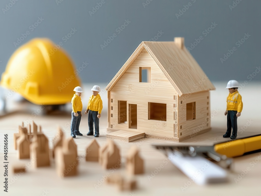 Factory assembling modular homes, with a focus on modern design and ...