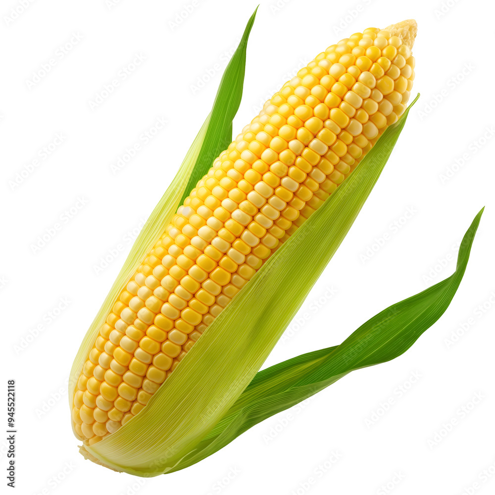 Corn, Corn Flour, Corn Starch, Maize Flour, Maize, Isolated on ...