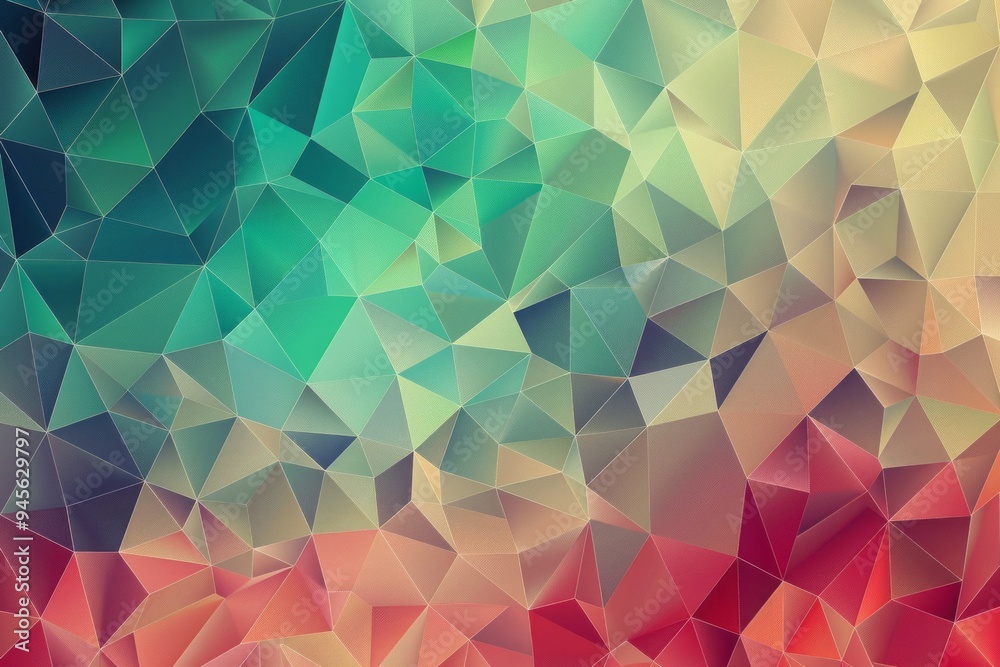 Bold and Colorful Geometric Background with Dynamic 2D Shapes for ...