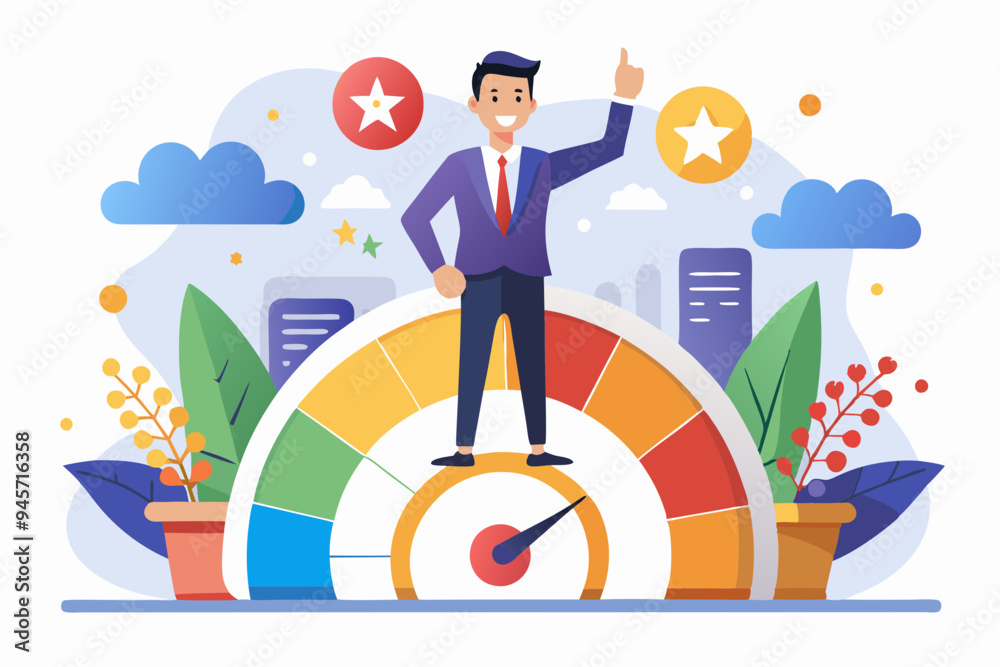 Performance evaluation, employee rating assessment, appraisal review or ...